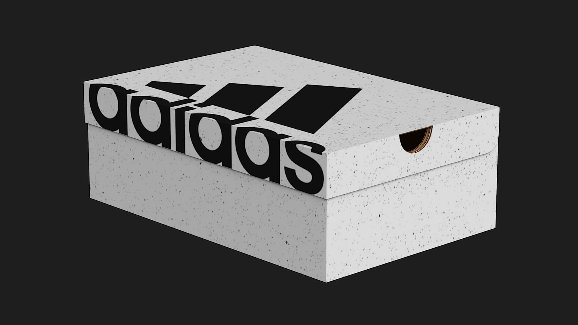 Adidas Shoe Box PBR 01 - 3D Model by ERTAN ZORLU