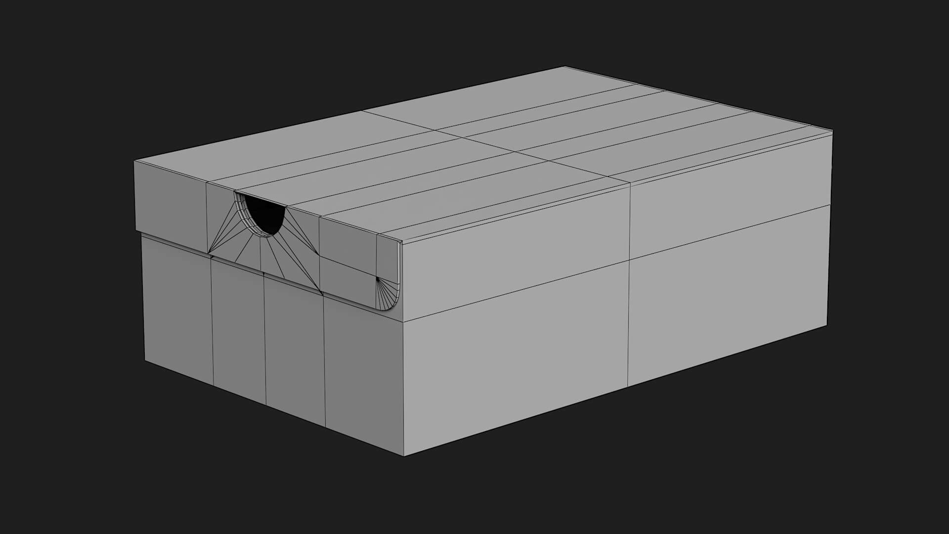 Adidas Shoe Box PBR 01 - 3D Model by ERTAN ZORLU