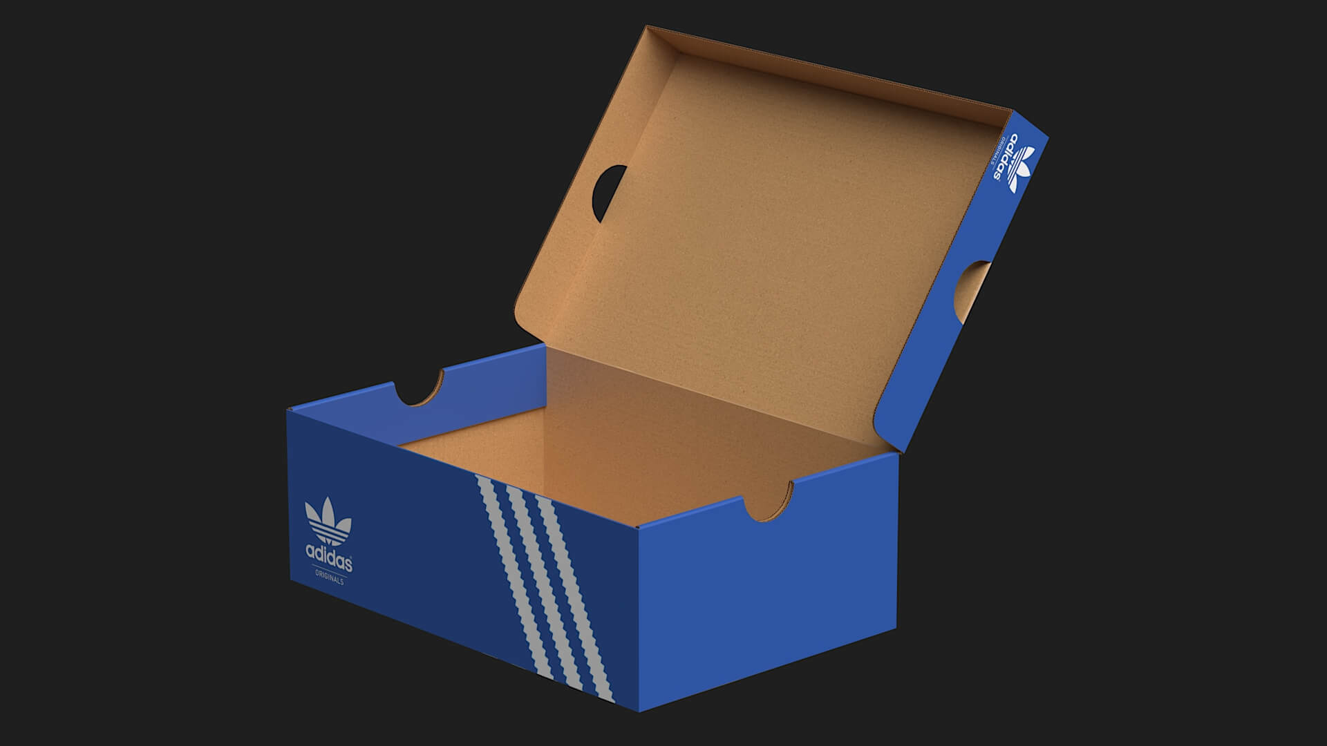 Adidas Shoe Box PBR 02 - 3D Model by ERTAN ZORLU