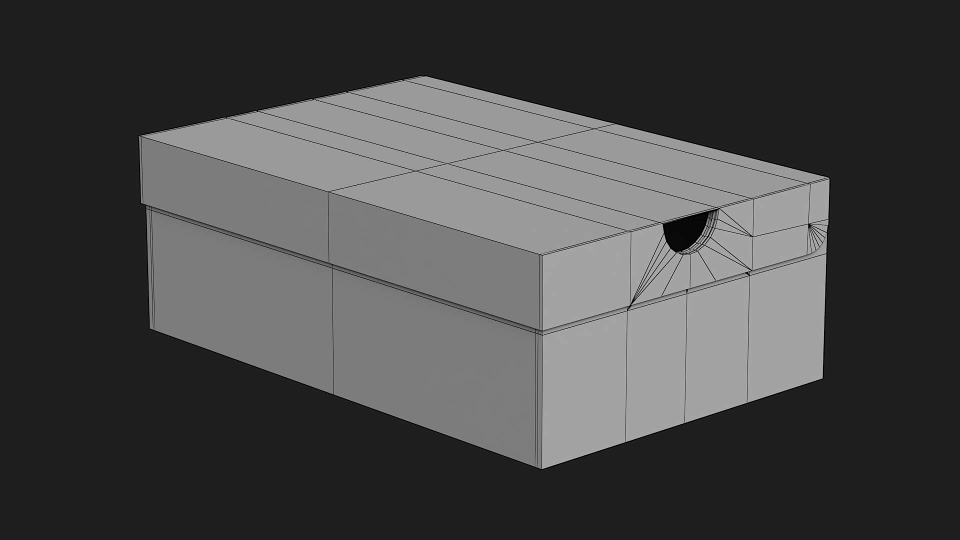 Adidas Shoe Box PBR 02 - 3D Model by ERTAN ZORLU