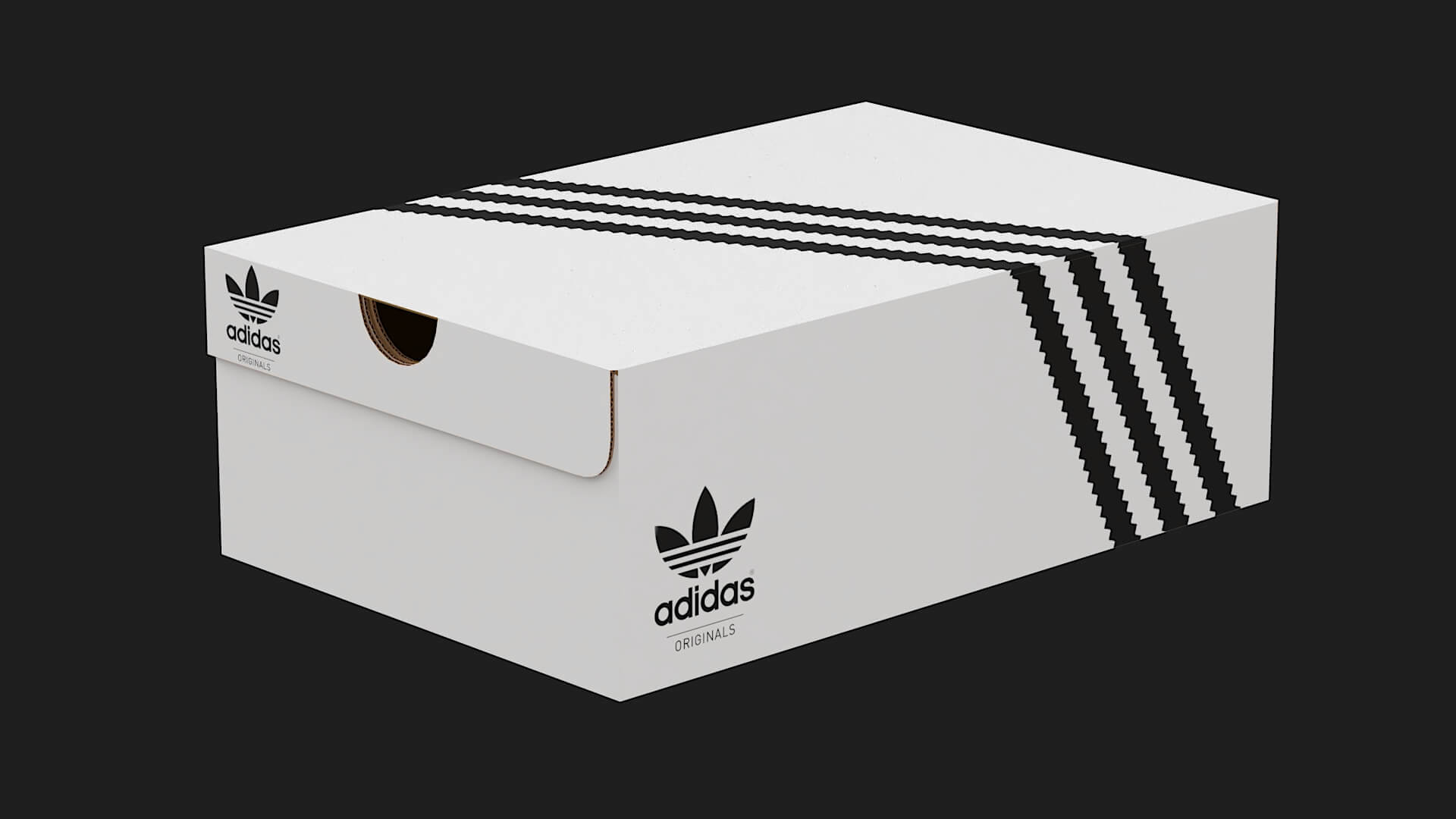 Adidas Shoe Box PBR 04 - 3D Model by ERTAN ZORLU