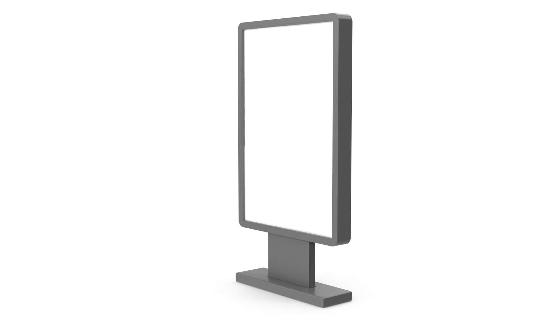 Advertising Stand Display Billboard 20 - 3D Model by ERTAN ZORLU