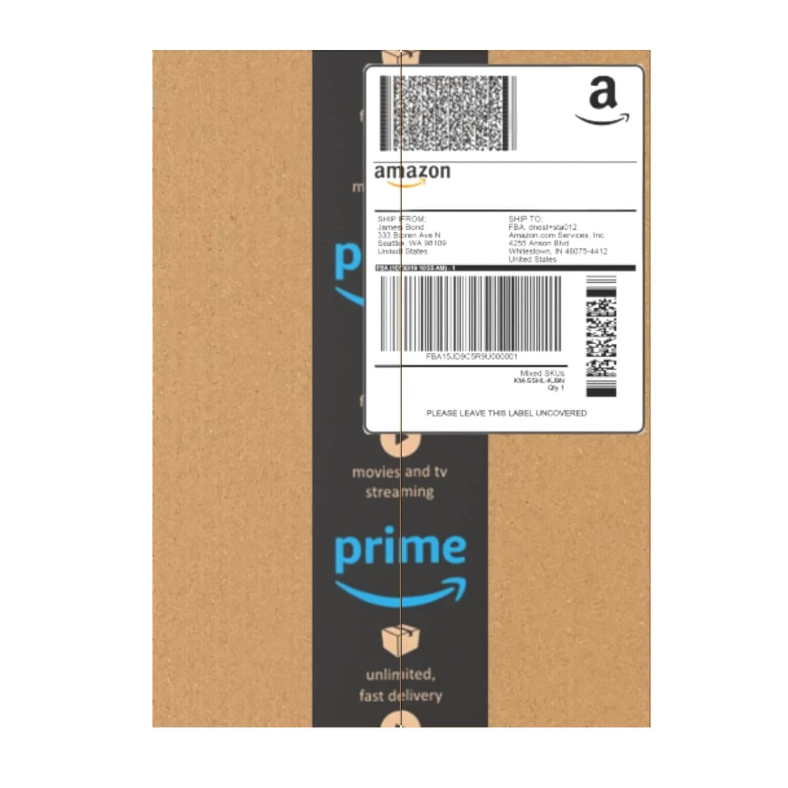 Amazon Box 2A PBR 10 - 3D Model by ERTAN ZORLU