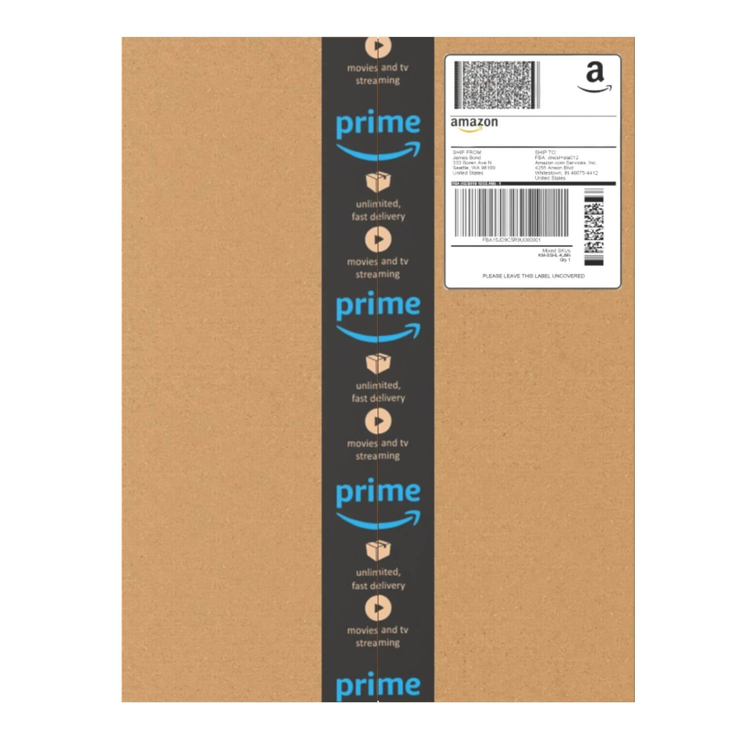 Amazon Box 2B PBR 09 - 3D Model by ERTAN ZORLU