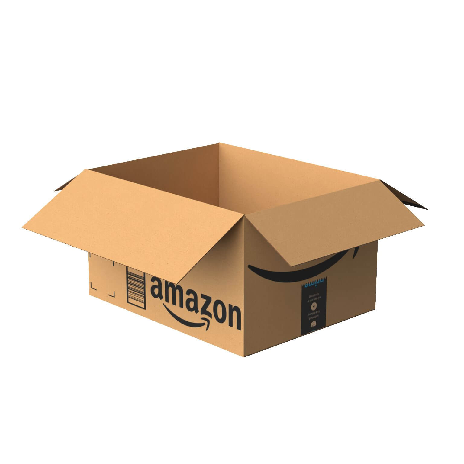 Amazon Box 2D PBR 08 - 3D Model by ERTAN ZORLU