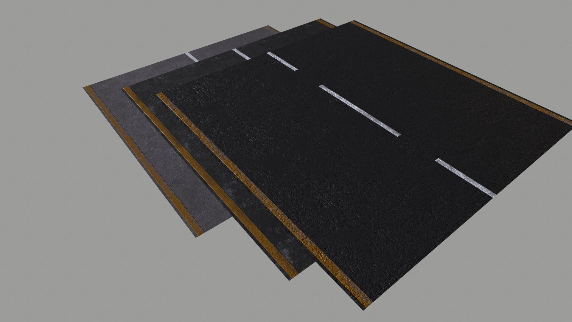 Asphalt PBR Texture - 3D Model by ERTAN ZORLU