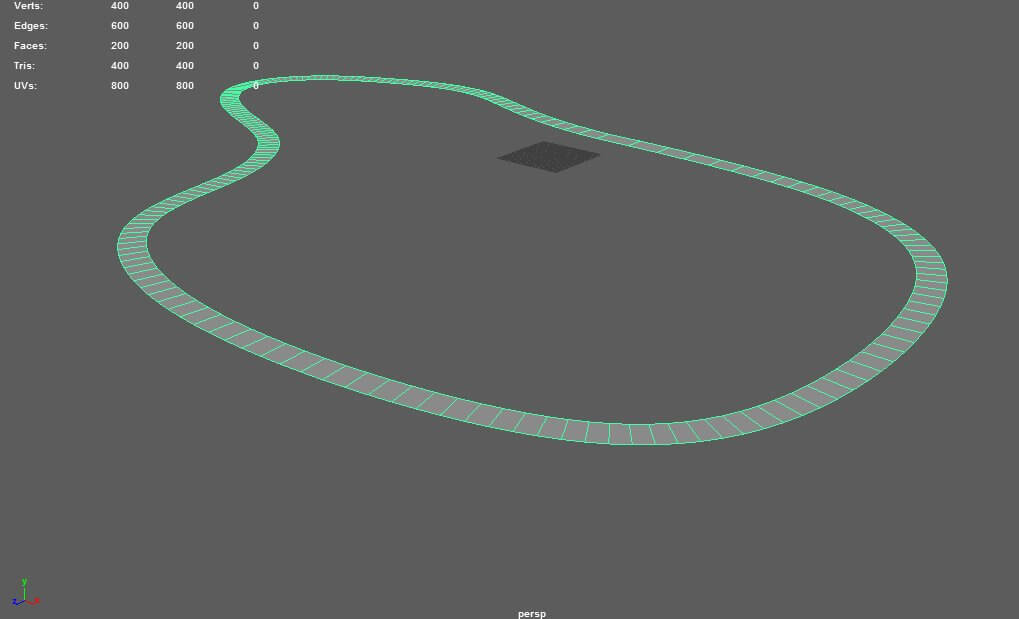 Asphalt Road - 3D Model by ERTAN ZORLU