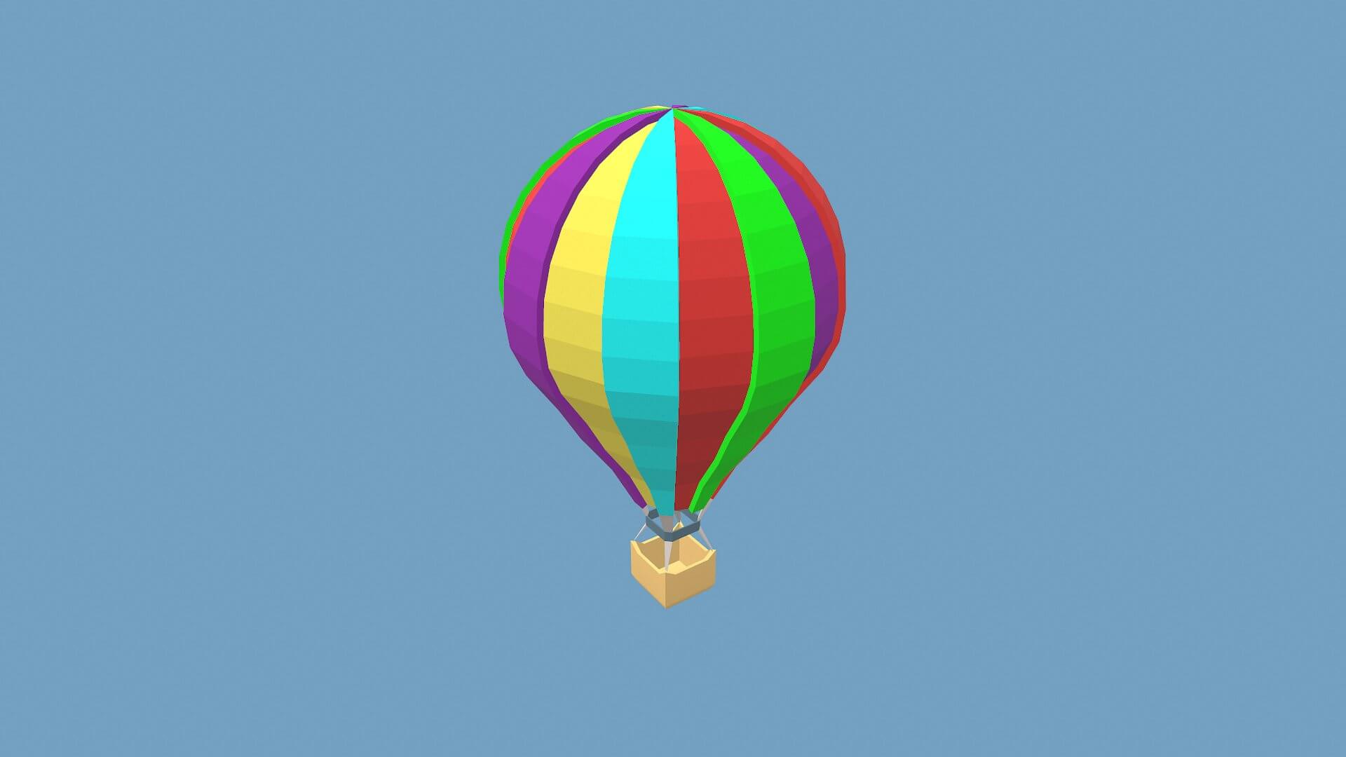 Balloon Cartoon - 3D Model by ERTAN ZORLU