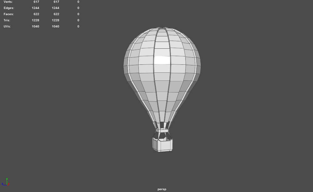 Balloon Cartoon - 3D Model by ERTAN ZORLU