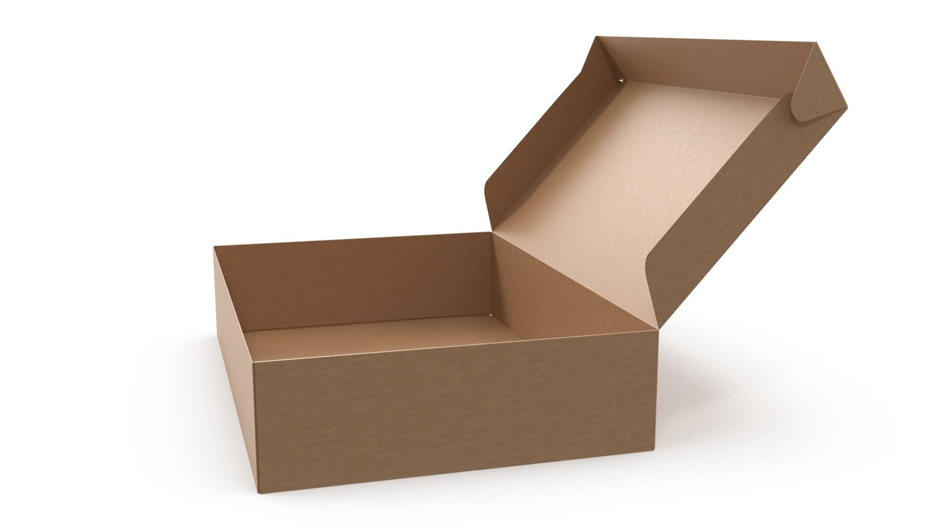 Cardboard Box 03 - 3D Model by ERTAN ZORLU