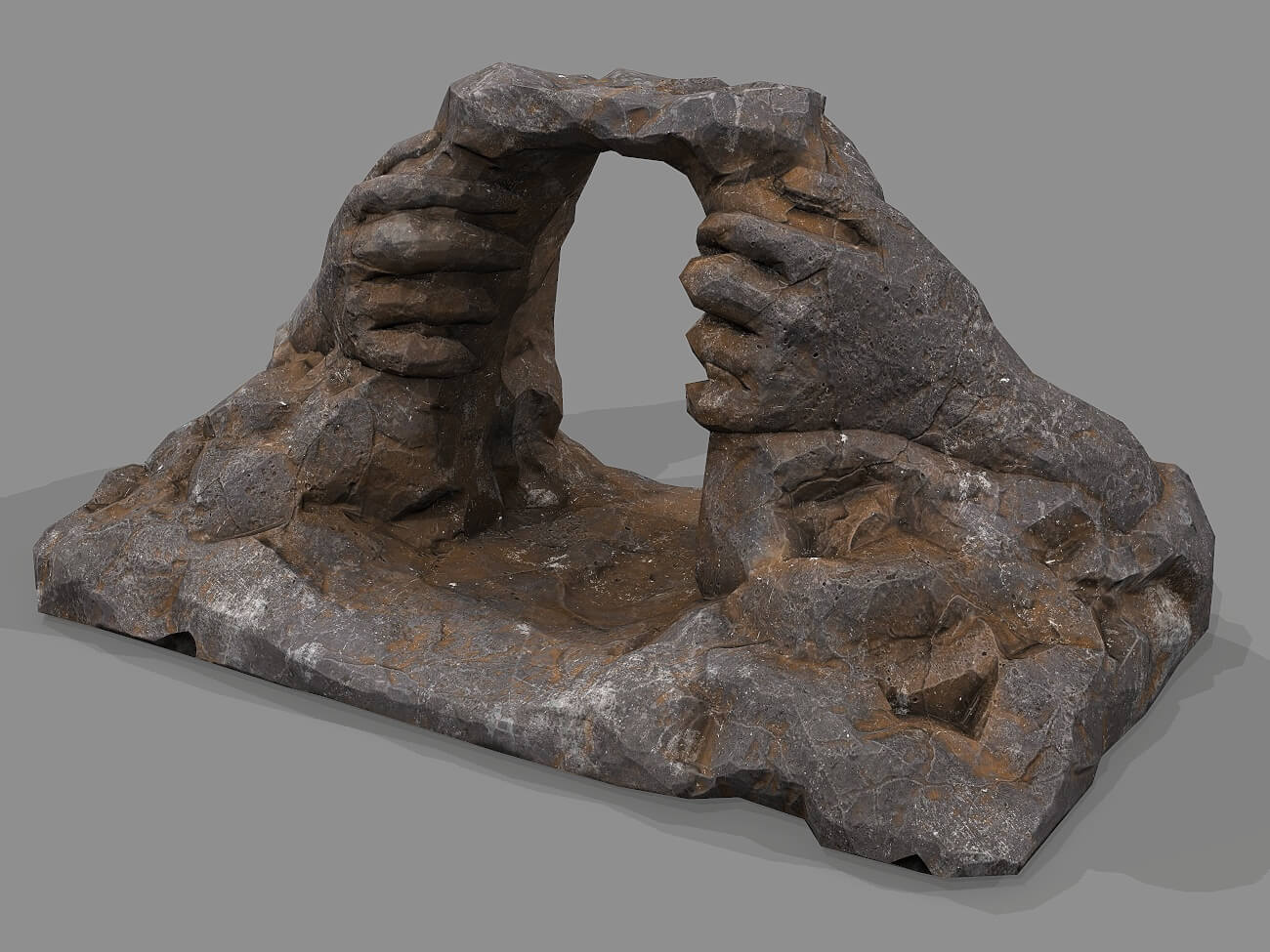 Cave Entrance Cliff Rock 01 - 3D Model by ERTAN ZORLU