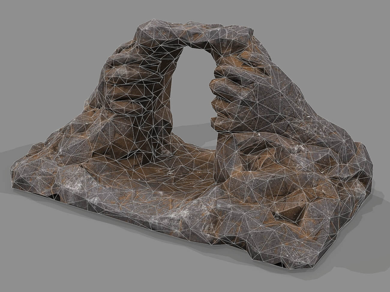Cave Entrance Cliff Rock 01 - 3D Model by ERTAN ZORLU