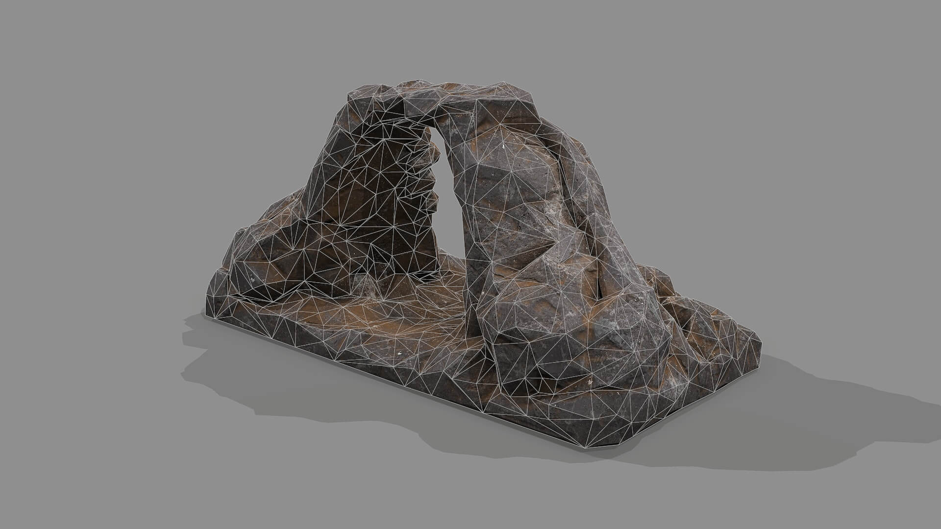 Cave Entrance Cliff Rock 01 - 3D Model by ERTAN ZORLU