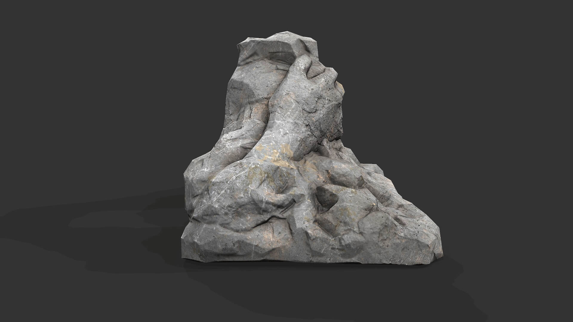 Cave Entrance Cliff Rock 02 - 3D Model by ERTAN ZORLU