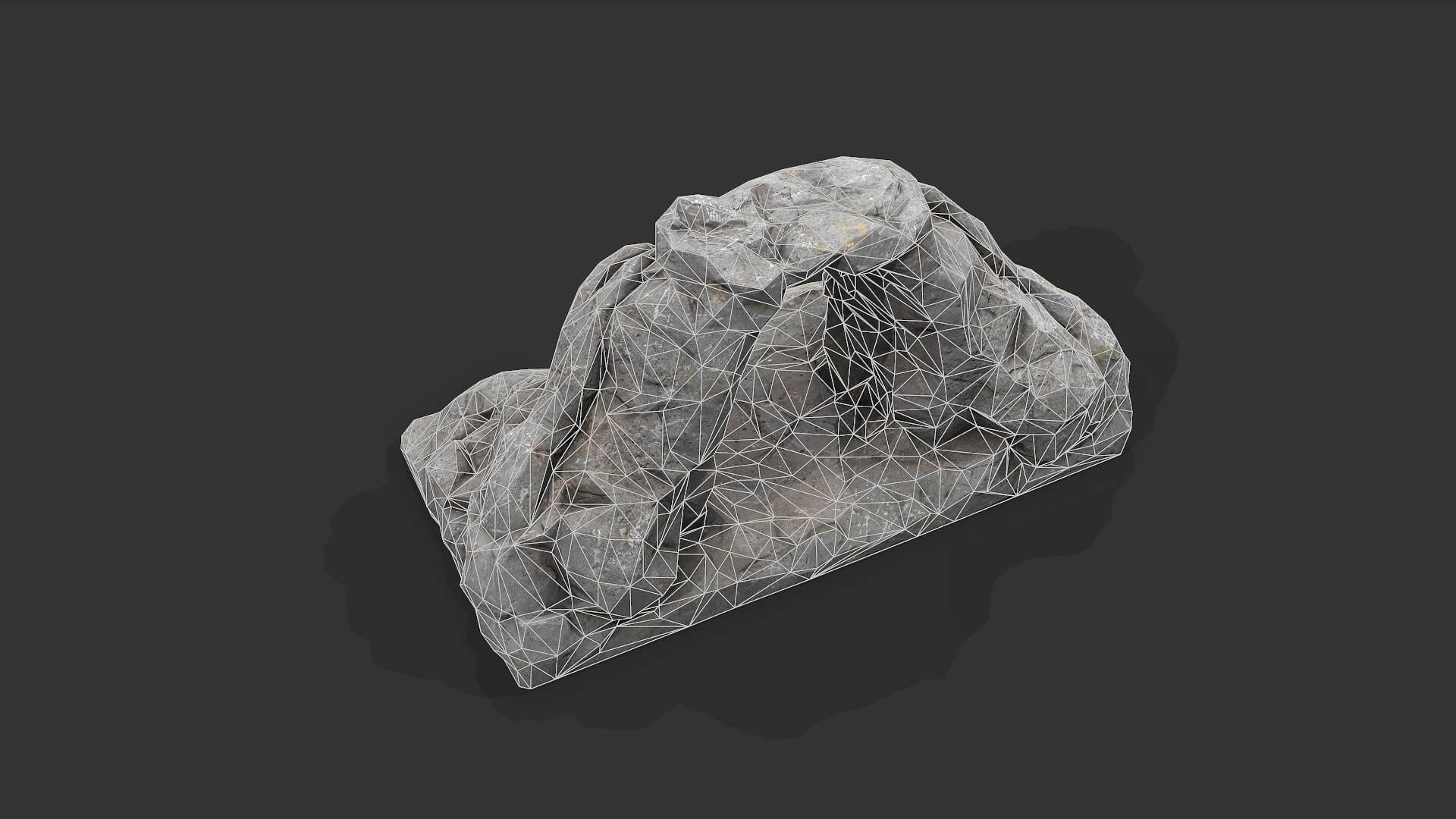 Cave Entrance Cliff Rock 02 - 3D Model by ERTAN ZORLU