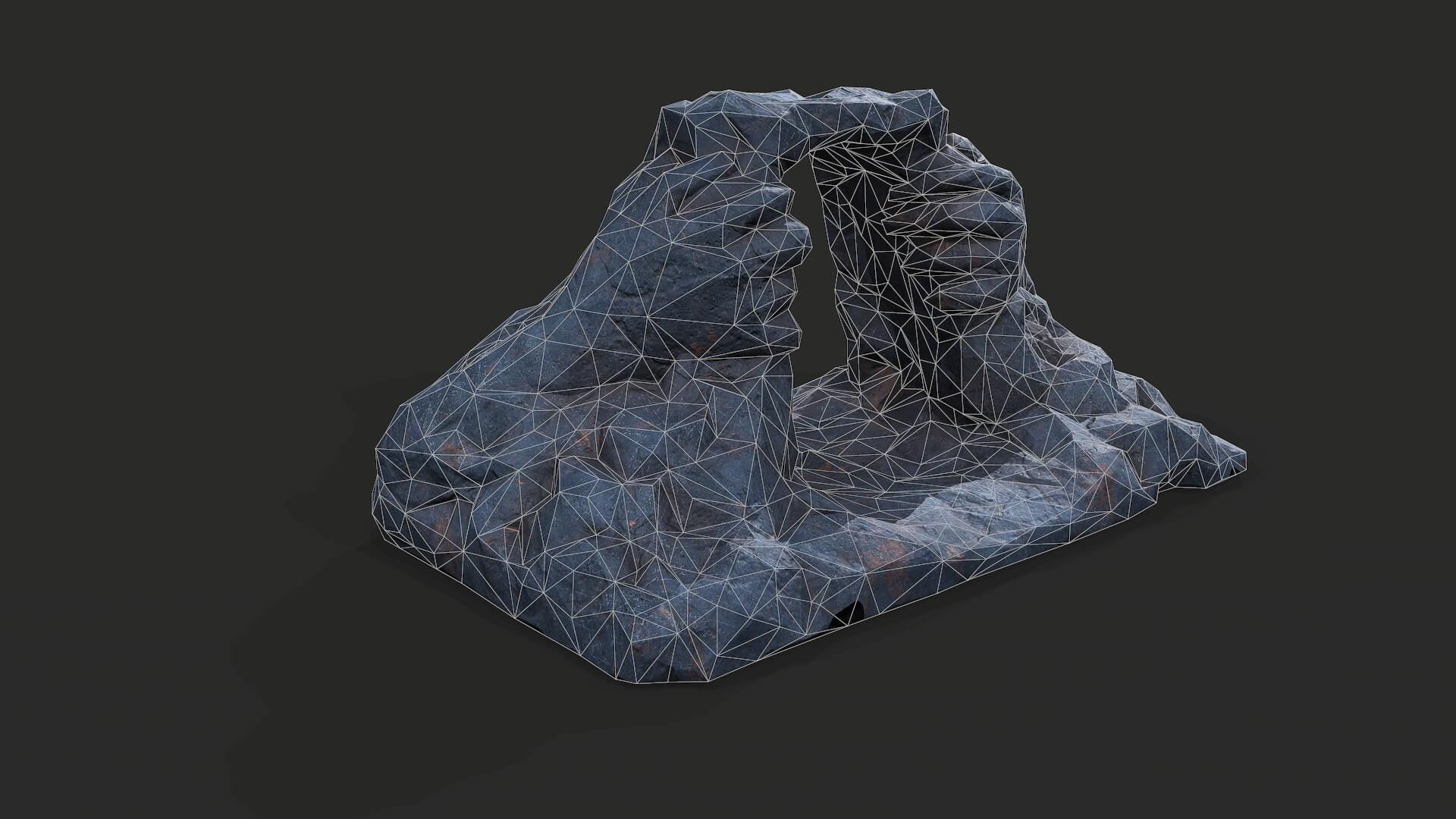 Cave Entrance Cliff Rock 07 - 3D Model by ERTAN ZORLU