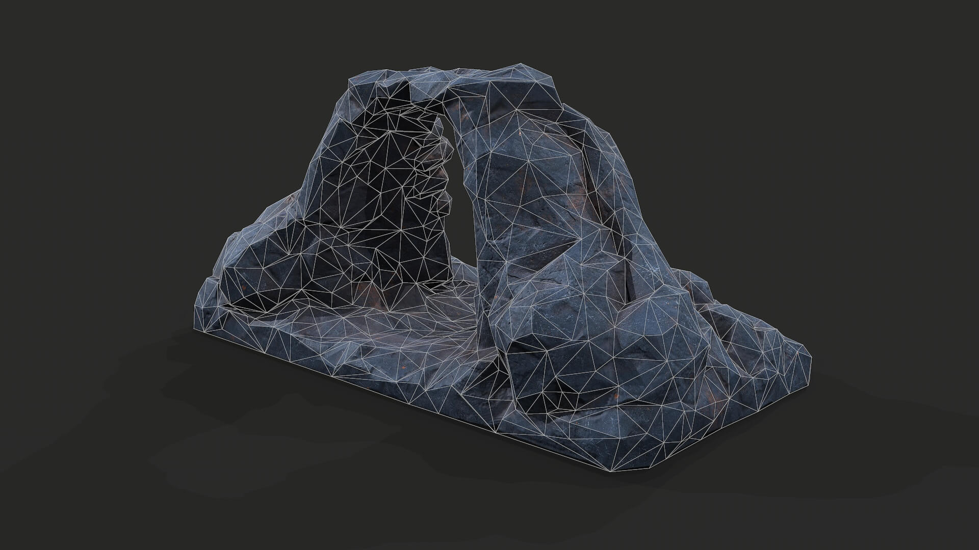 Cave Entrance Cliff Rock 07 - 3D Model by ERTAN ZORLU