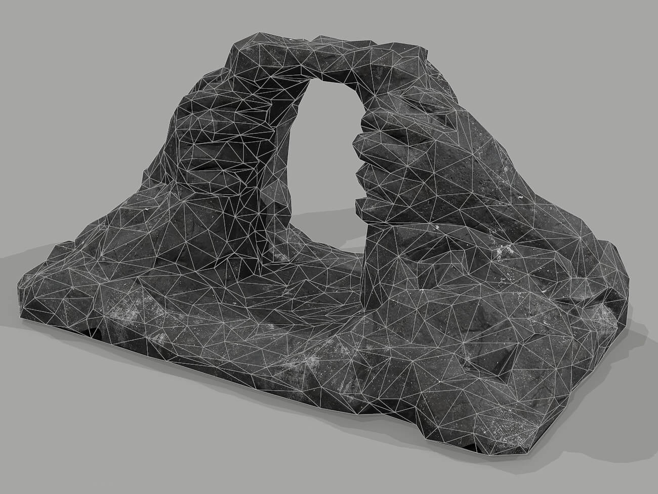 Cave Entrance Cliff Rock 08 - 3D Model by ERTAN ZORLU