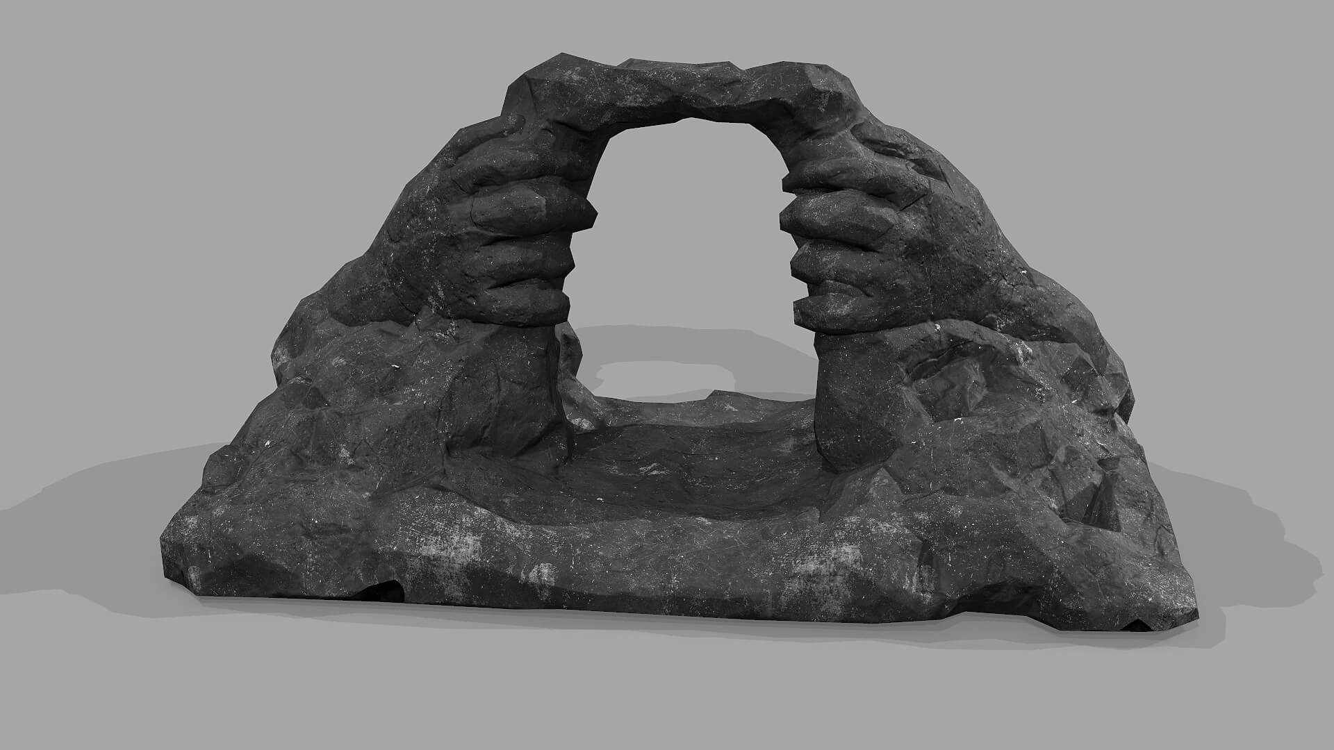 Cave Entrance Cliff Rock 08 - 3D Model by ERTAN ZORLU