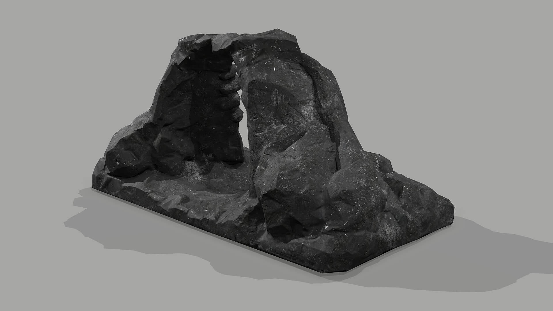 Cave Entrance Cliff Rock 08 - 3D Model by ERTAN ZORLU