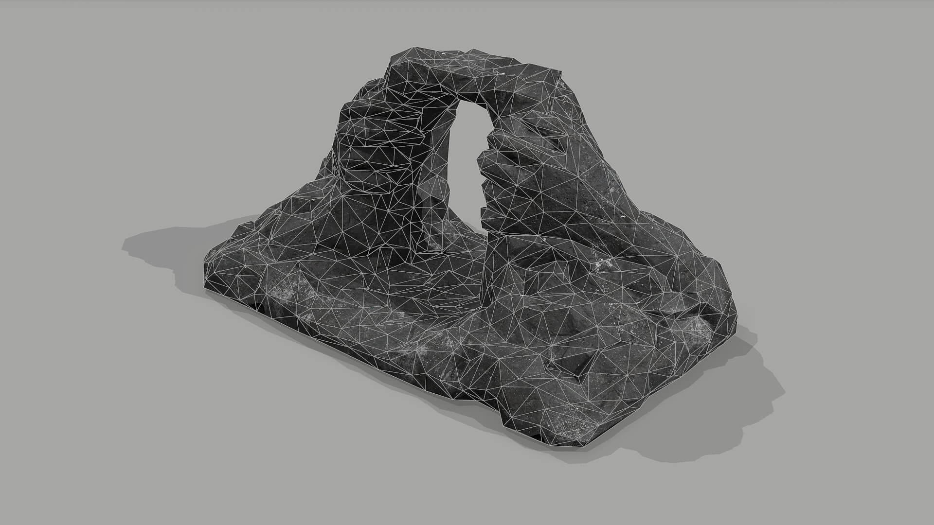Cave Entrance Cliff Rock 08 - 3D Model by ERTAN ZORLU