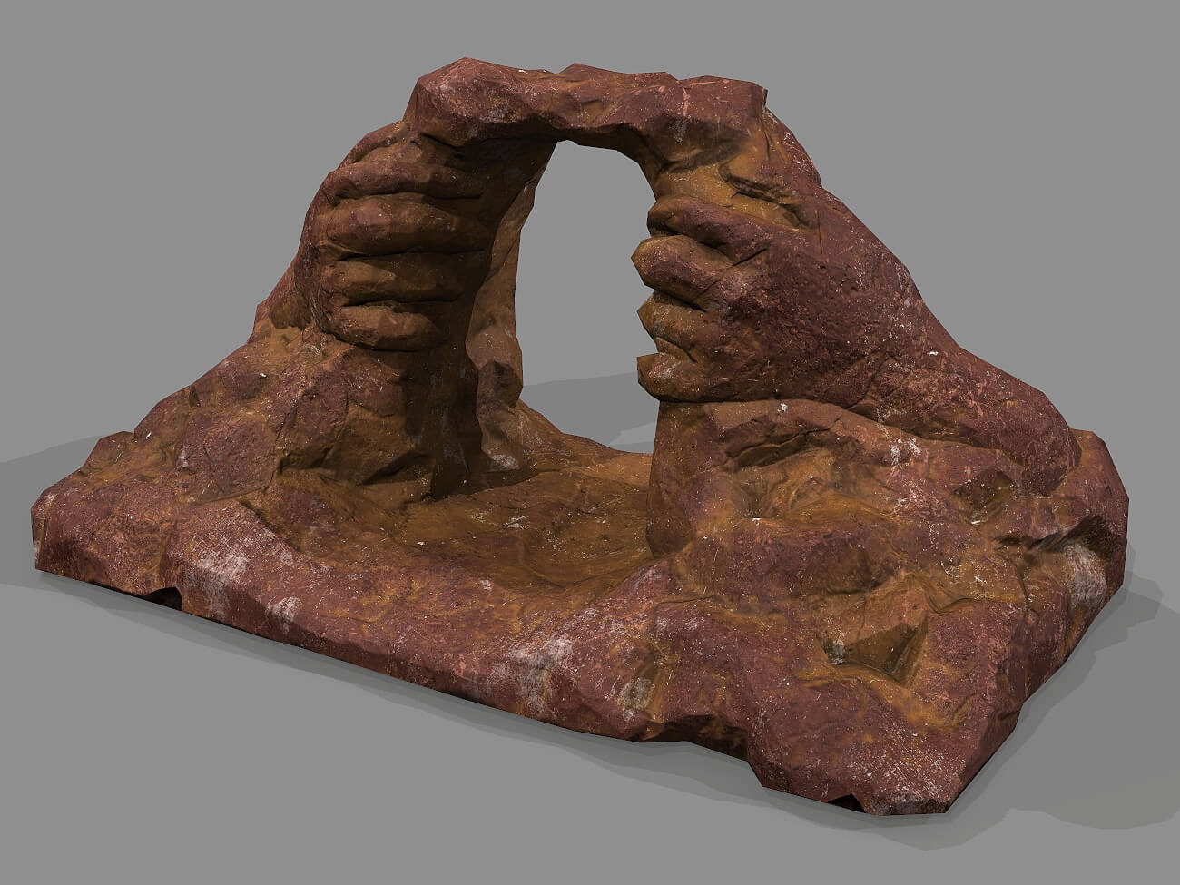 Cave Entrance Desert Rock 03 - 3D Model by ERTAN ZORLU