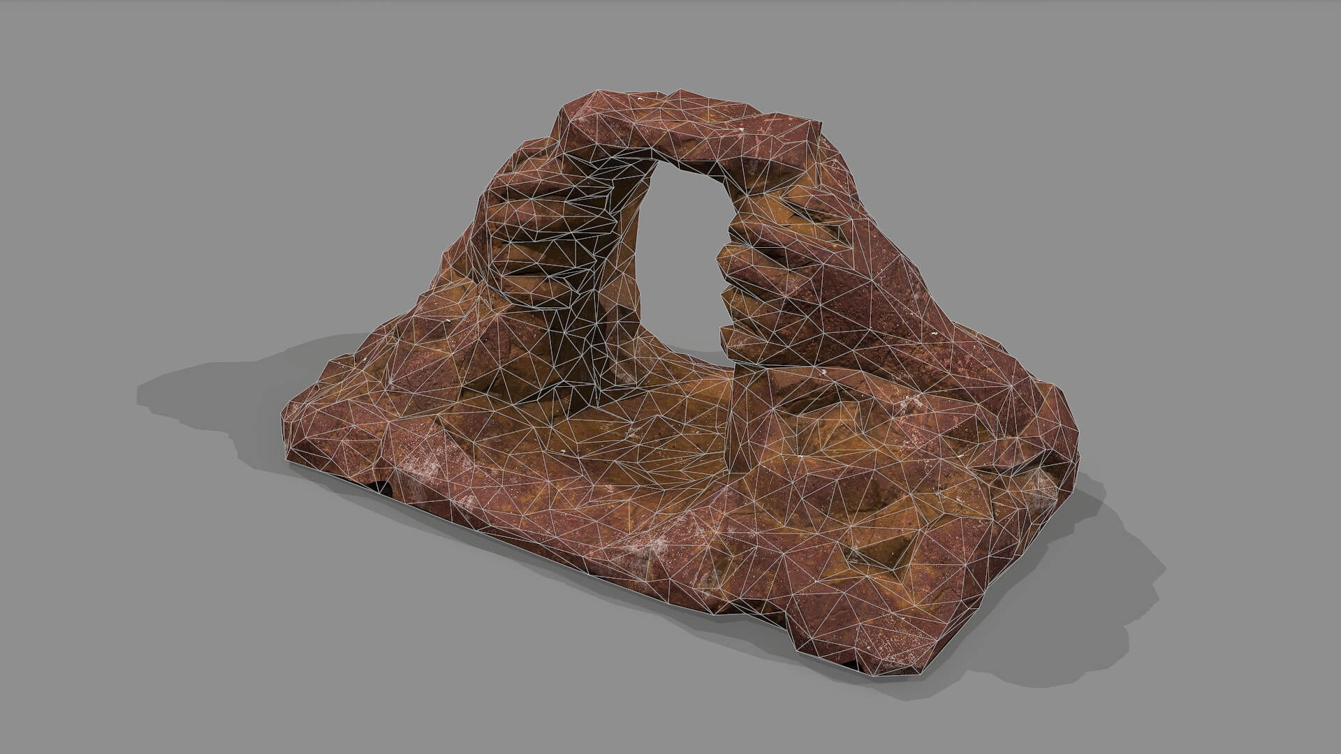 Cave Entrance Desert Rock 03 - 3D Model by ERTAN ZORLU