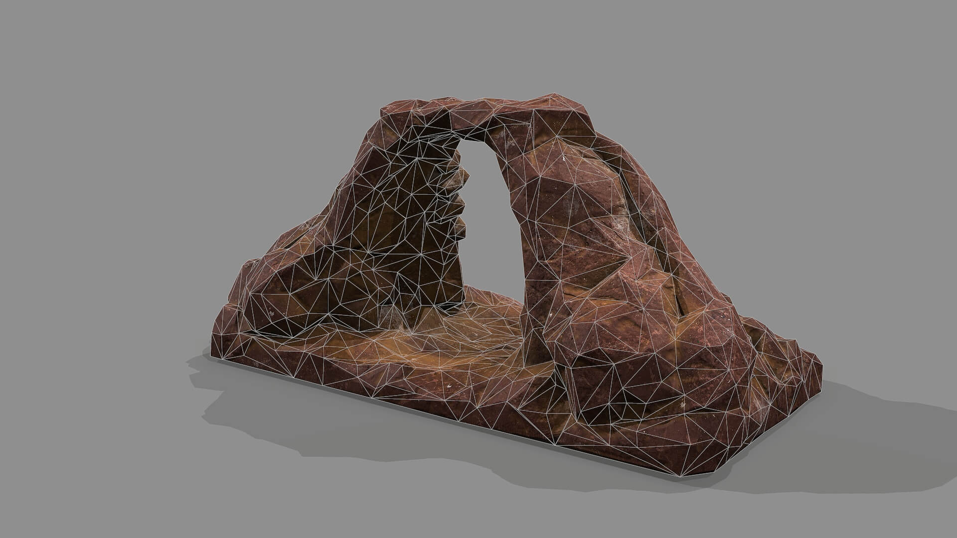 Cave Entrance Desert Rock 03 - 3D Model by ERTAN ZORLU