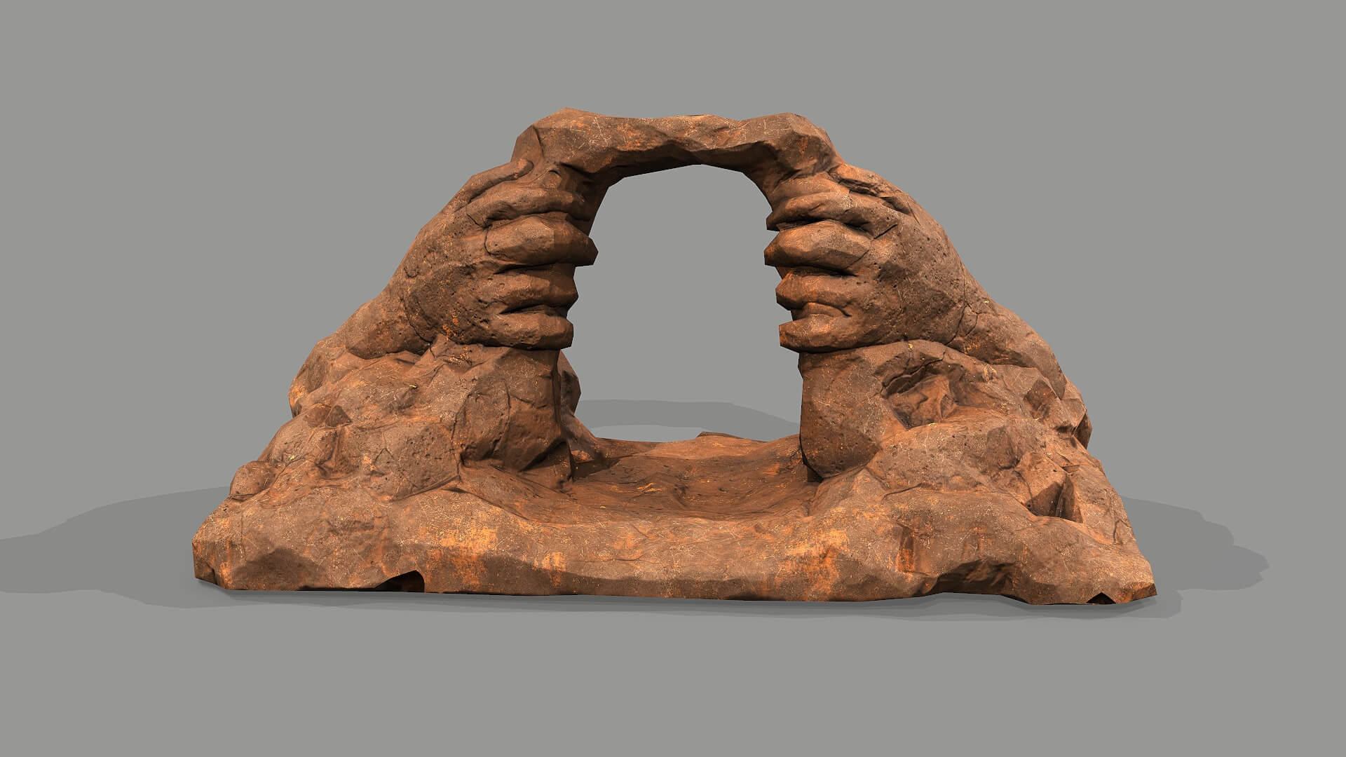 Cave Entrance Desert Rock 04 - 3D Model by ERTAN ZORLU