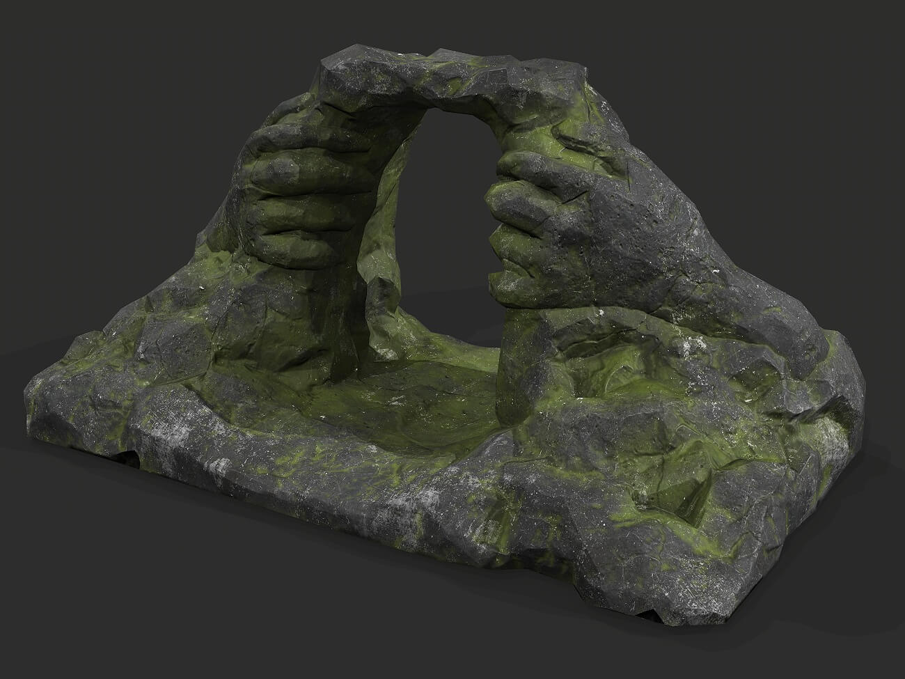 Cave Entrance Desert Rock 06 - 3D Model by ERTAN ZORLU