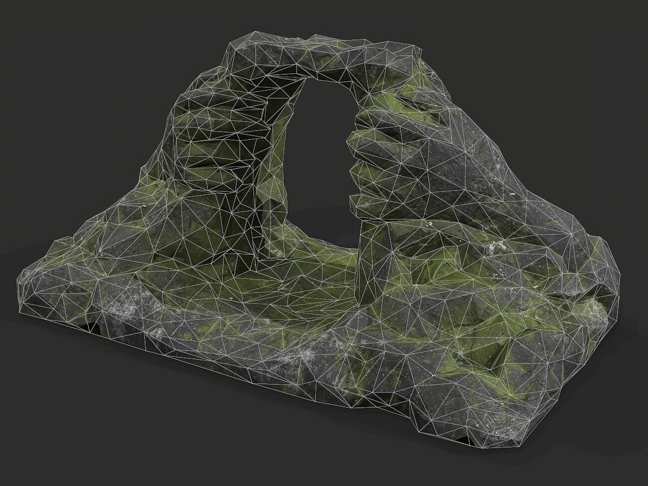 Cave Entrance Desert Rock 06 - 3D Model by ERTAN ZORLU