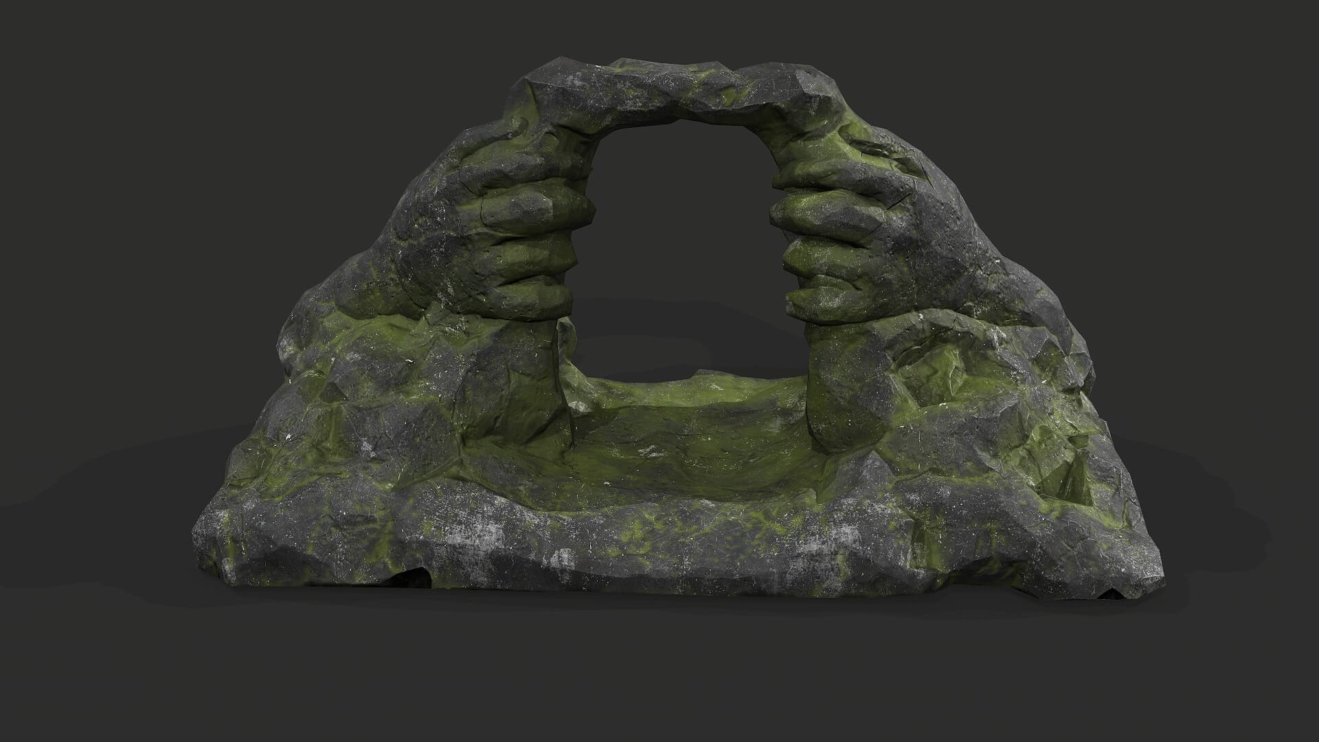 Cave Entrance Desert Rock 06 - 3D Model by ERTAN ZORLU