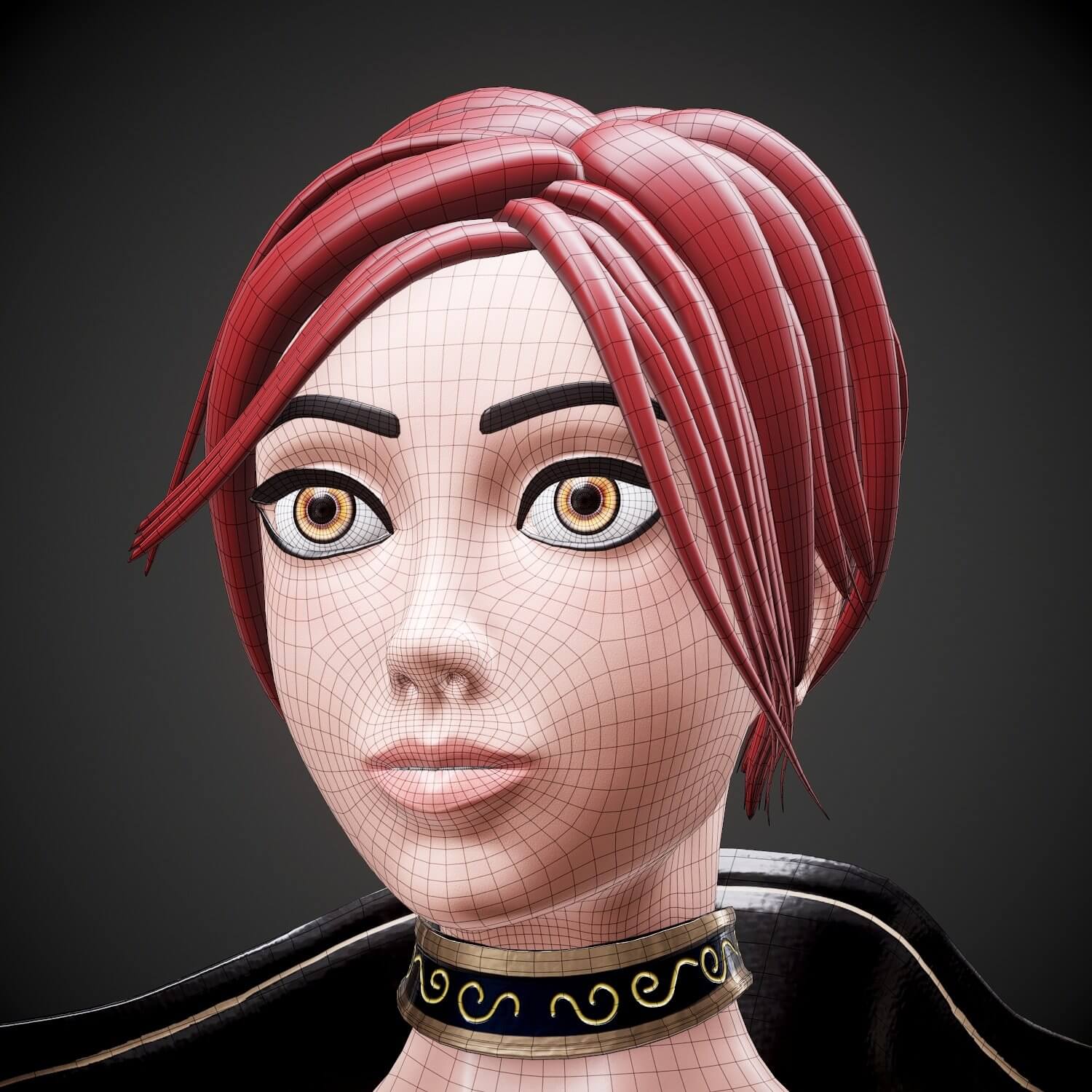Stylized Girl Character - 3D Model by ERTAN ZORLU