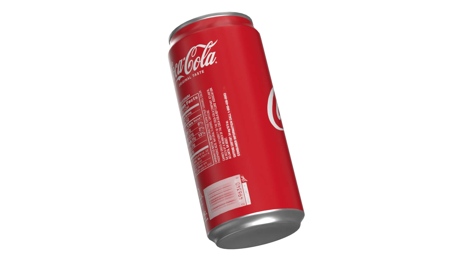 Coca Cola Drink Can Sleek 270 Ml 18 - 3D Model by ERTAN ZORLU