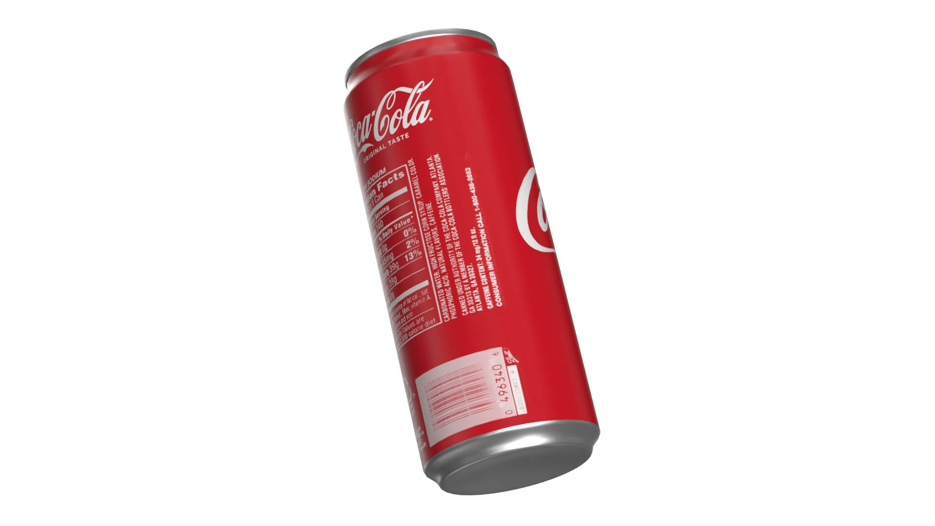 Coca Cola Drink Can Sleek 310 Ml 19 - 3D Model by ERTAN ZORLU