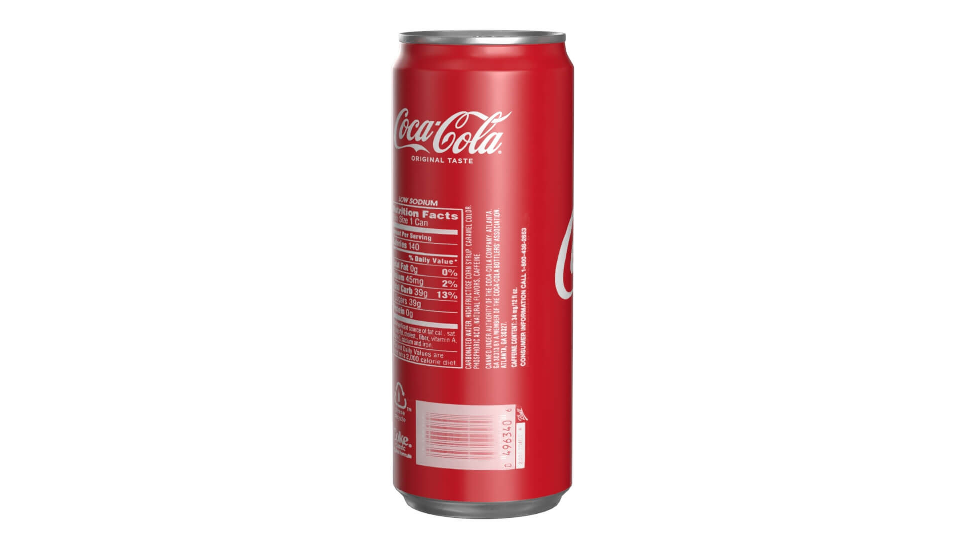 Coca Cola Drink Can Sleek 330 Ml 20 - 3D Model by ERTAN ZORLU