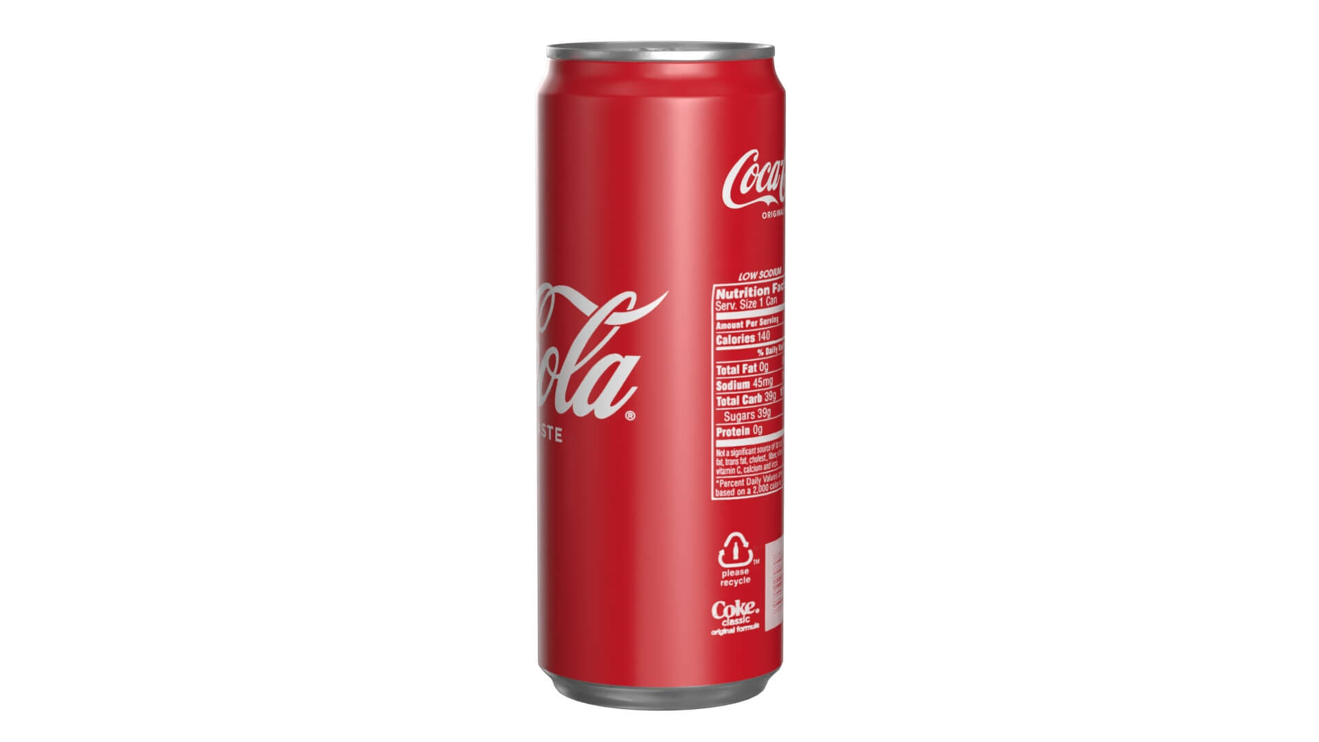 Coca Cola Drink Can Sleek 330 Ml 20 - 3D Model by ERTAN ZORLU