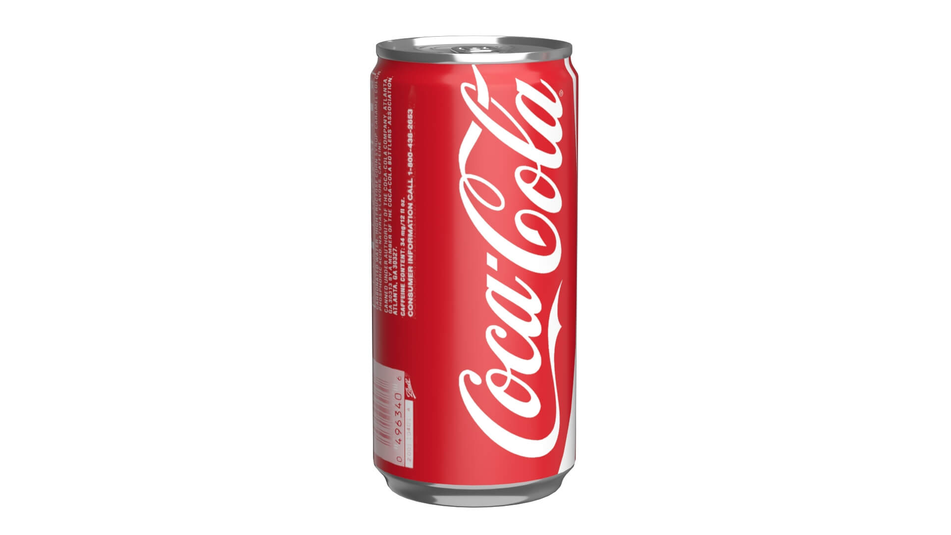 Coca Cola Drink Can Slim 190ml 01 - 3D Model by ERTAN ZORLU