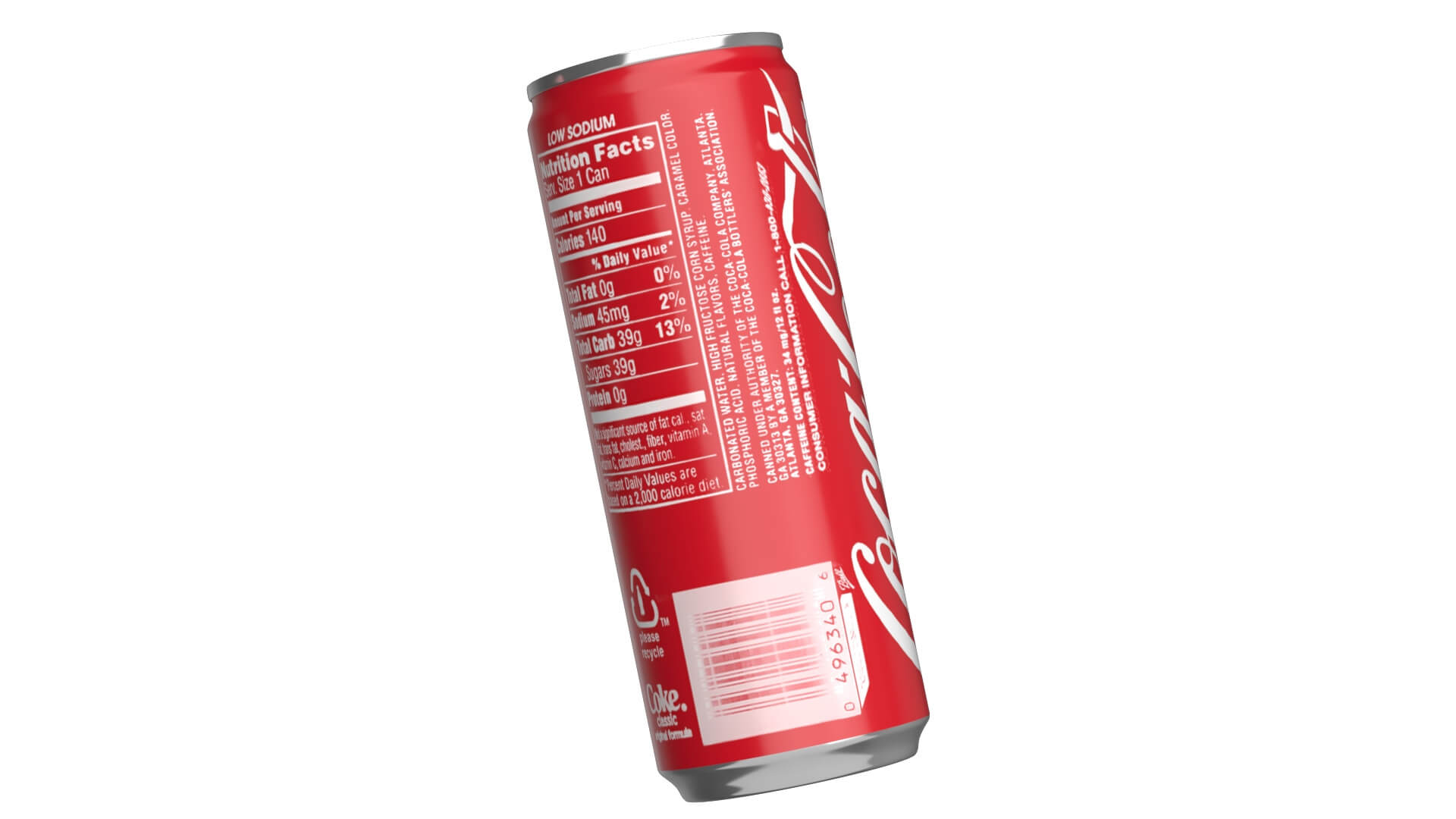 Coca Cola Drink Can Slim 250 Ml 02 - 3D Model by ERTAN ZORLU