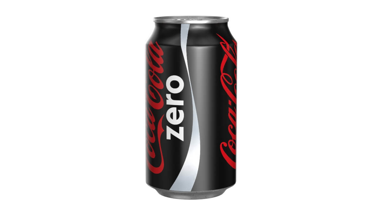 Coca Cola Zero Drink Can 355ml 11 - 3D Model by ERTAN ZORLU