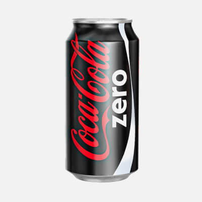 Coca Cola Zero Drink Can 375ml 12 - 3D Model by ERTAN ZORLU