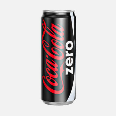 Coca Cola Zero Drink Can Sleek 330ml 07 - 3D Model by ERTAN ZORLU
