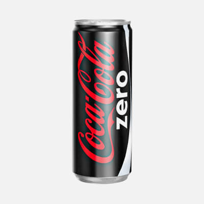 Coca Cola Zero Drink Can Slim 250ml 02 - 3D Model by ERTAN ZORLU