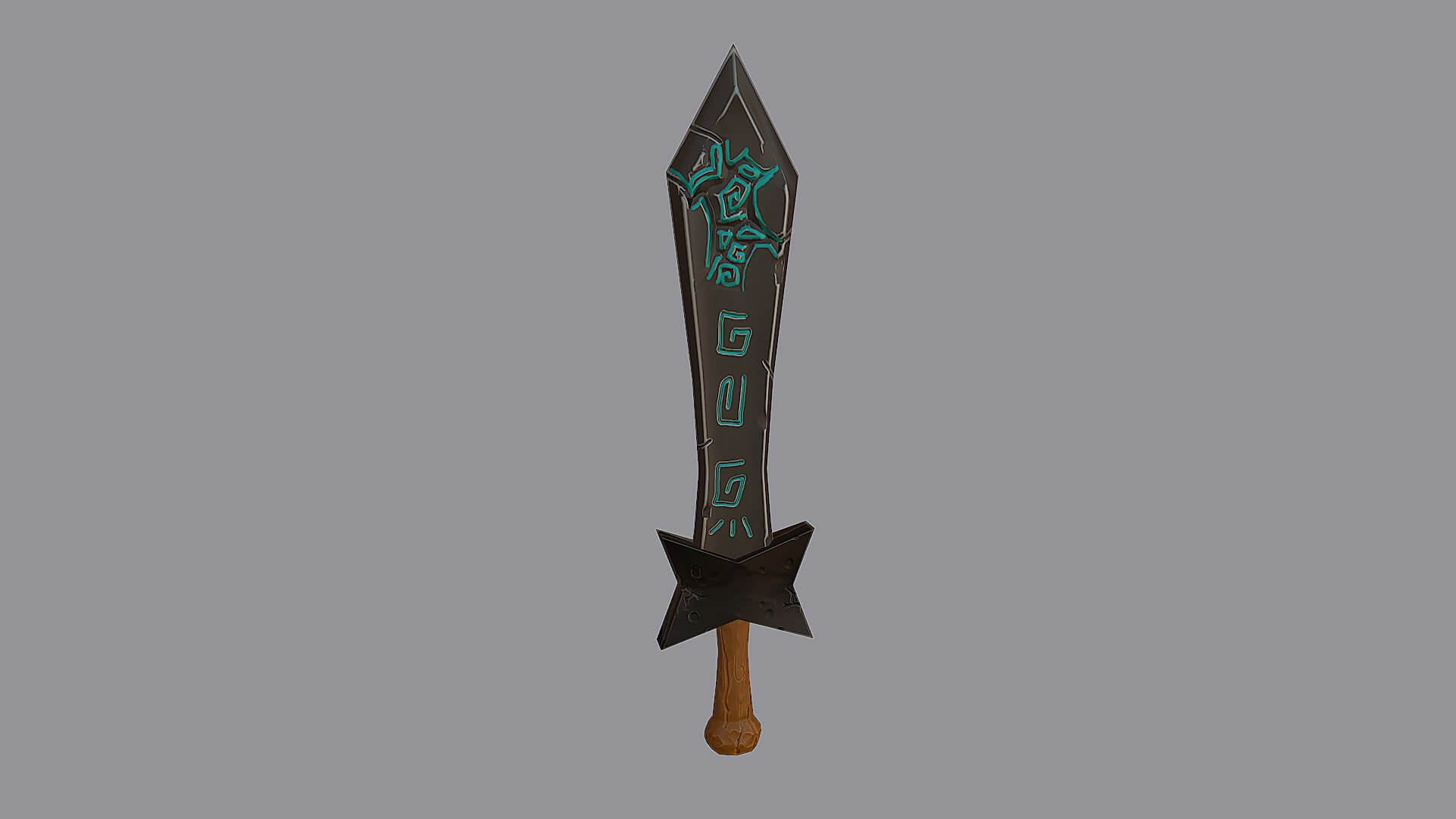 Devil Sword - 3D Model by ERTAN ZORLU