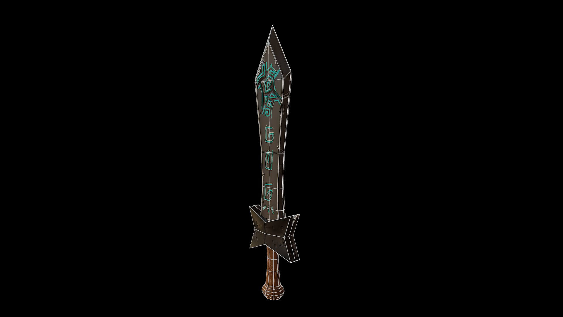 Devil Sword - 3D Model by ERTAN ZORLU
