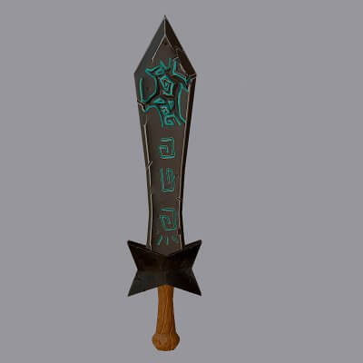 Devil Sword - 3D Model by ERTAN ZORLU