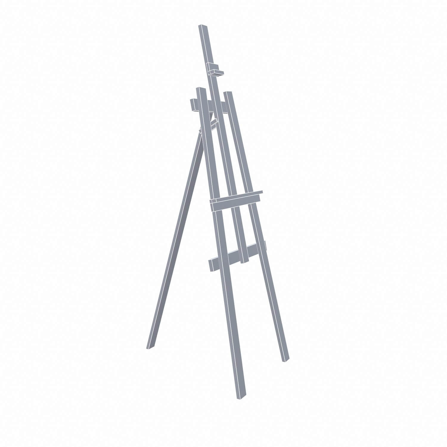 Easel 03 - 3D Model by ERTAN ZORLU