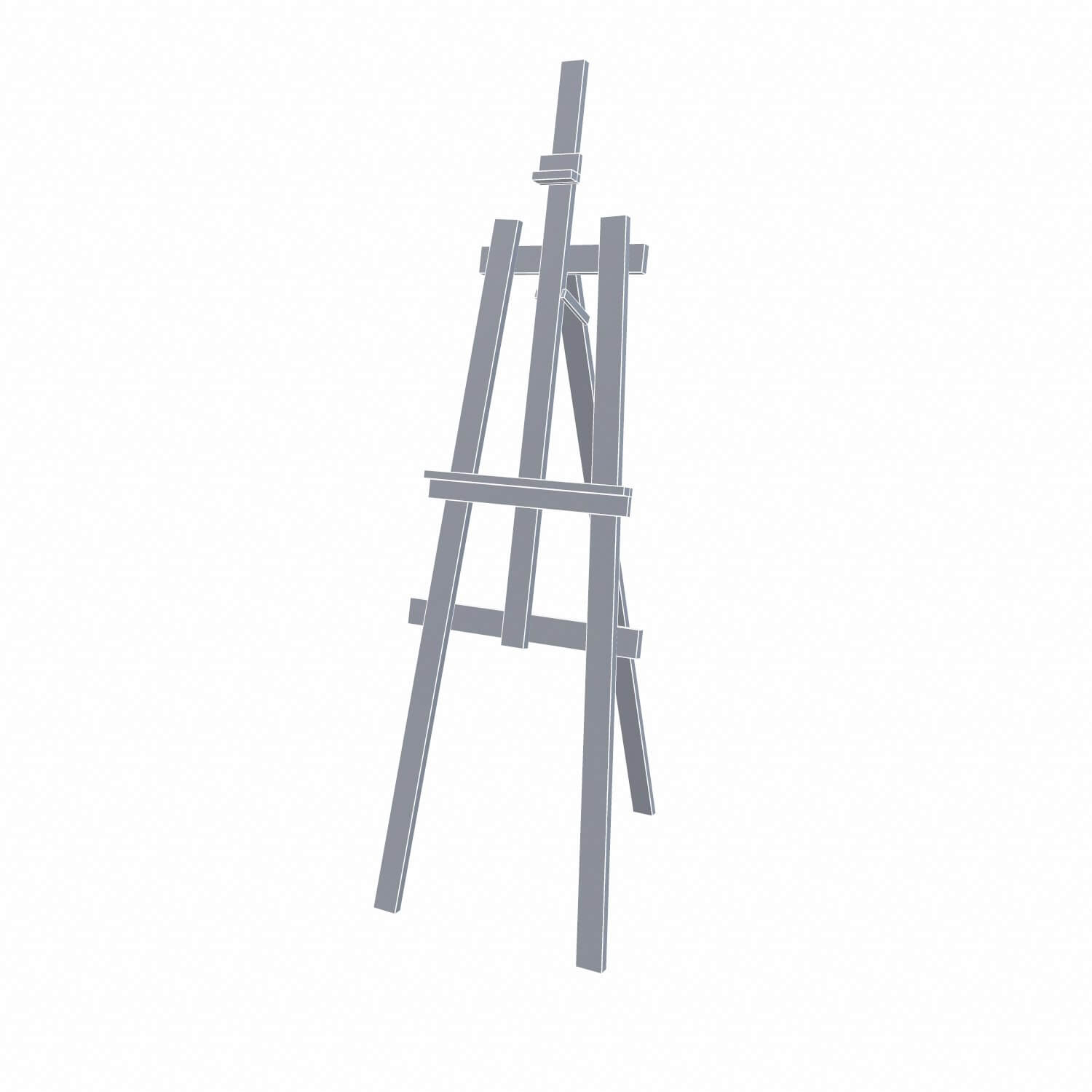 Easel 03 - 3D Model by ERTAN ZORLU