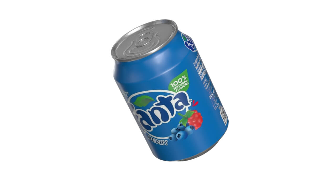 Fanta Berry Drink Can 250ml 09 - 3D Model by ERTAN ZORLU