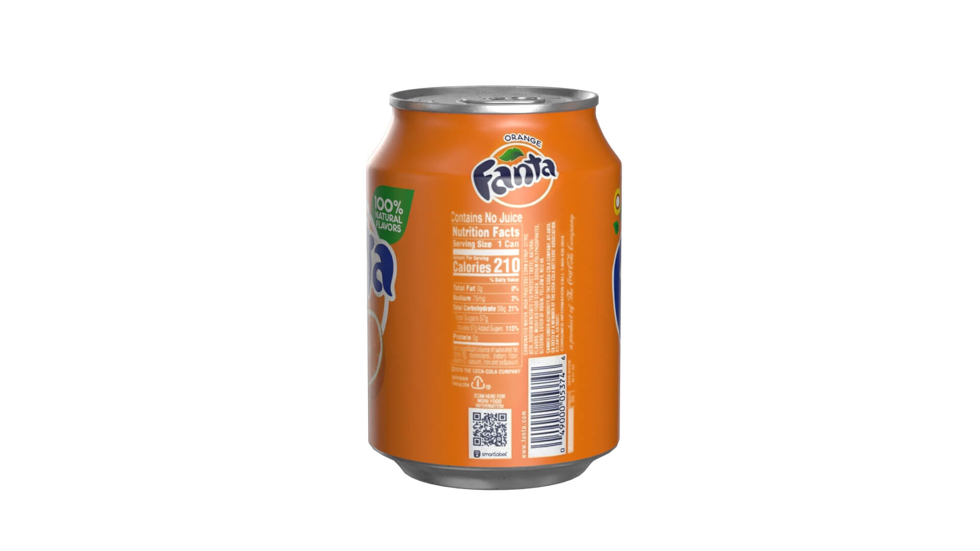 Fanta Drink Can 250ml 09 - 3D Model by ERTAN ZORLU